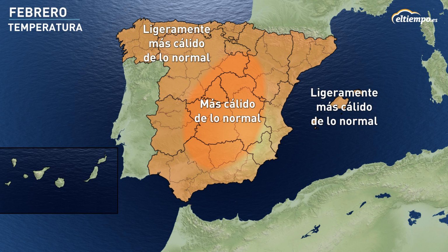 Febrero, ‘el loco’, llega con temperaturas muy altas para la época ...