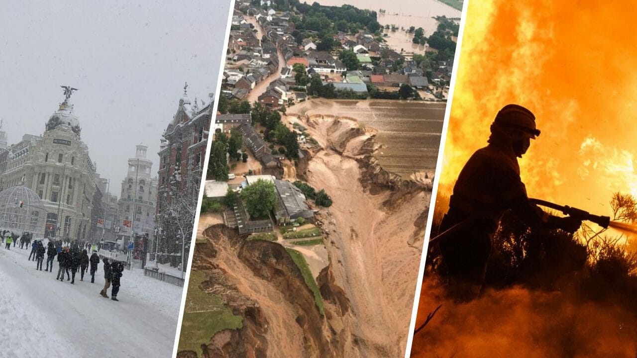 El clima extremo desafía al planeta: así está siendo el devastador 2021 ...