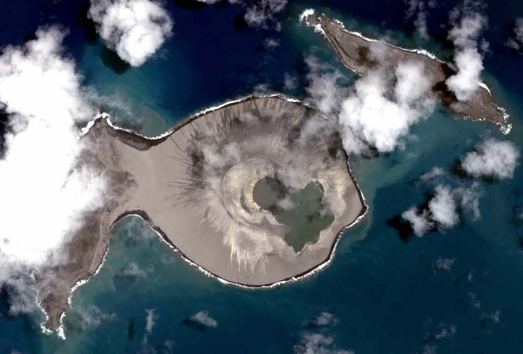 La erupción del volcán Hunga Tonga ayuda a entender la formación de ...