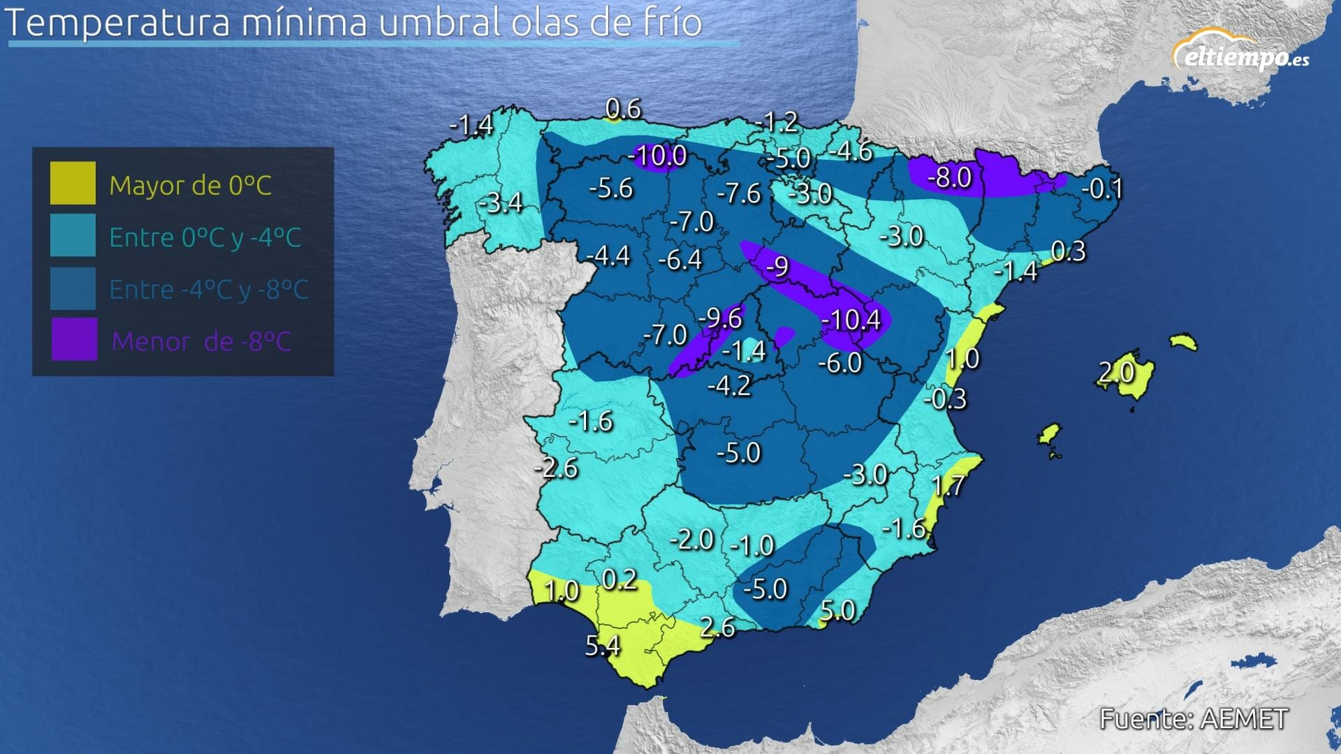 Frío intenso y más heladas: ¿será esta la primera ola de frío de 2024 ...