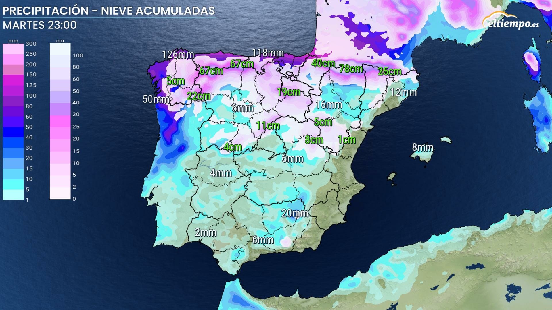 Aire polar marítimo, frío y nieve a la vista: todo lo que viene ...
