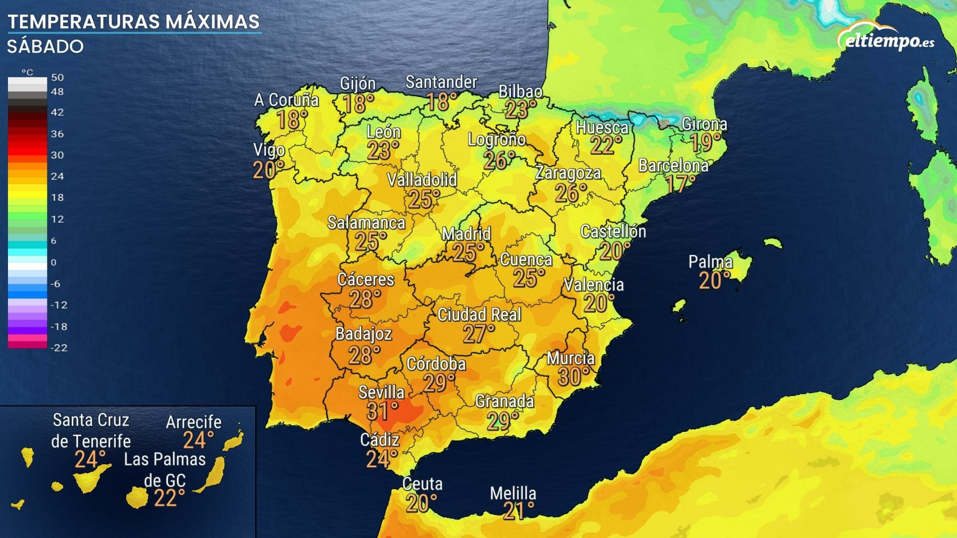 Los sitios de playa donde hará más calor en Semana Santa | Eltiempo.es