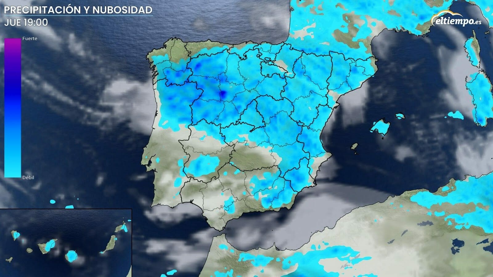 Una línea de turbonada, responsable de la fuerte tormenta y lluvias en ...