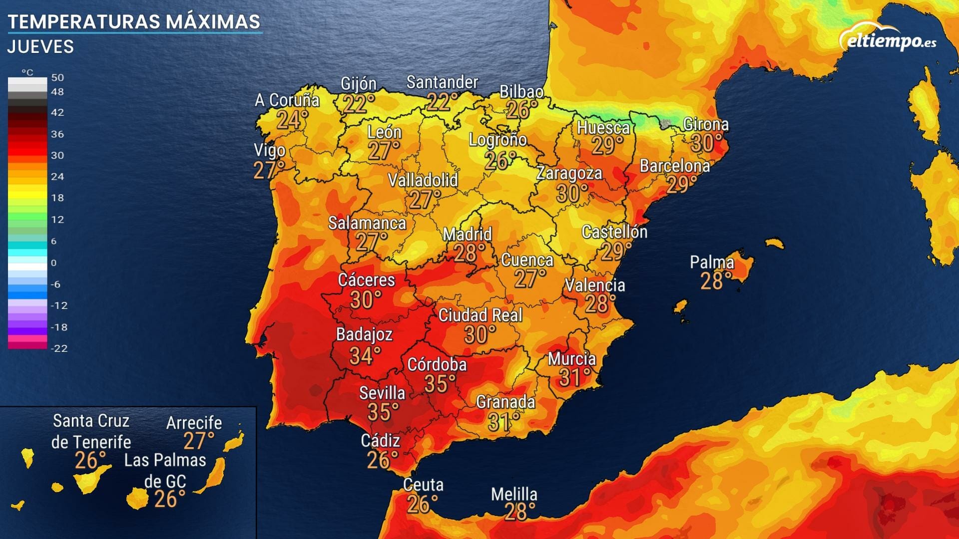 Ya tenemos fecha para la llegada del calor: hasta 35ºC la próxima ...