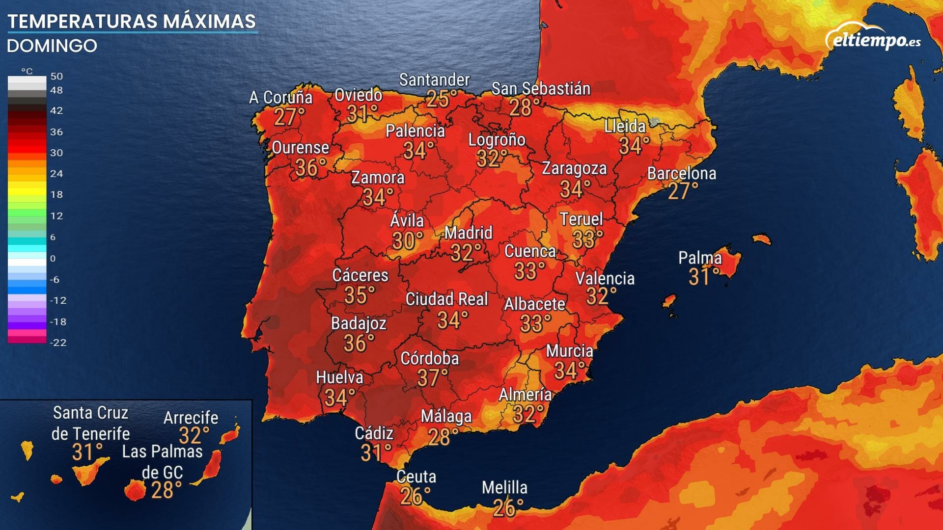 Calor De Verano En Pleno Octubre Llega Una Ola De Calor Eltiempo Es