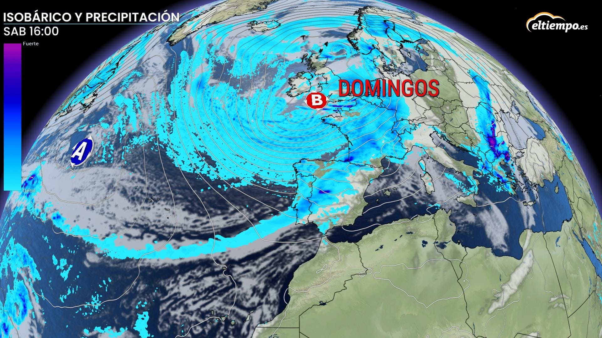 De temporal en temporal: ¿será la borrasca Domingos peor que Ciarán ...