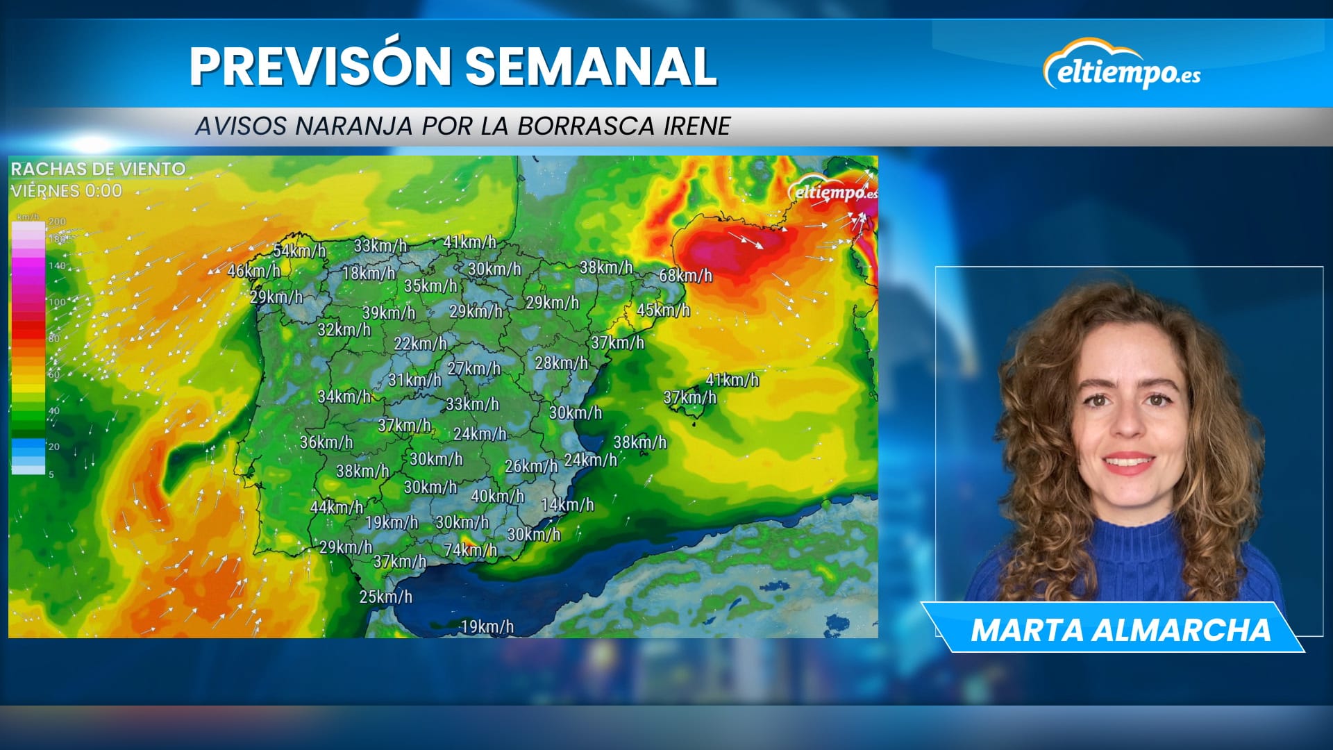 Borrasca Irene 2024: todo sobre la borrasca que llega a España el ...
