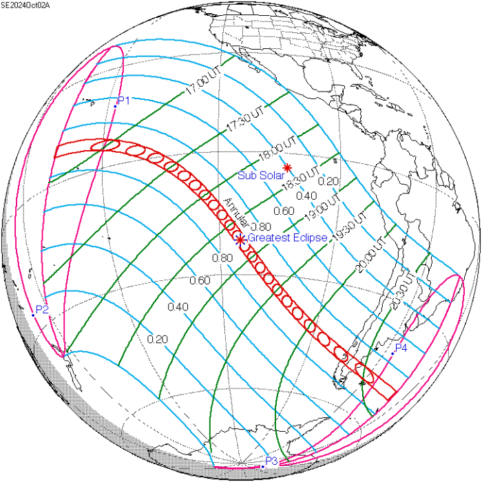Calendario de eclipses de 2024 de luna y de sol: días y horas | Eltiempo.es