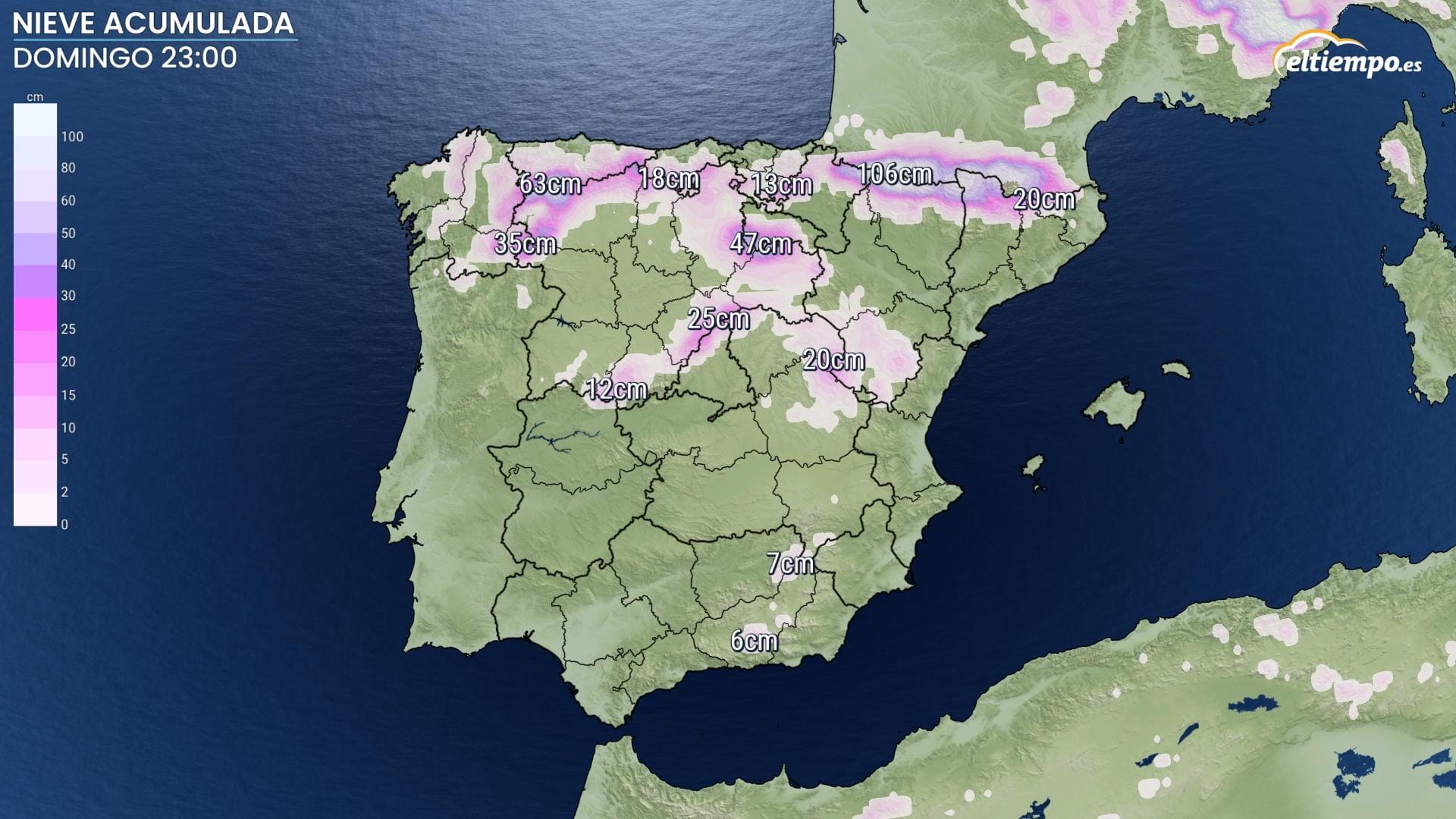 La nieve suma y sigue: las zonas de España que más copos verán caer ...