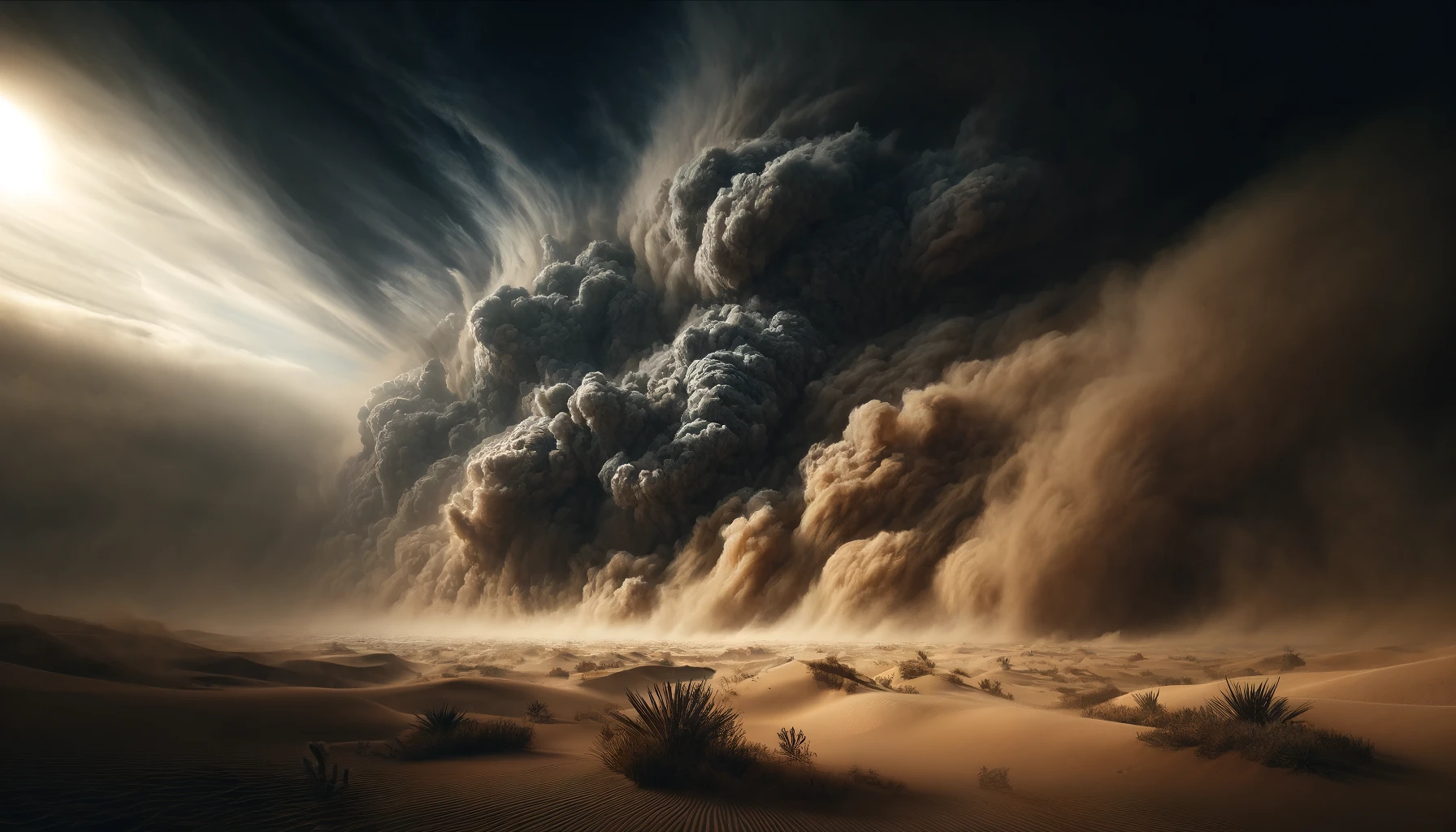 ¿Qué es una tormenta de arena y cómo se forman? | Eltiempo.es