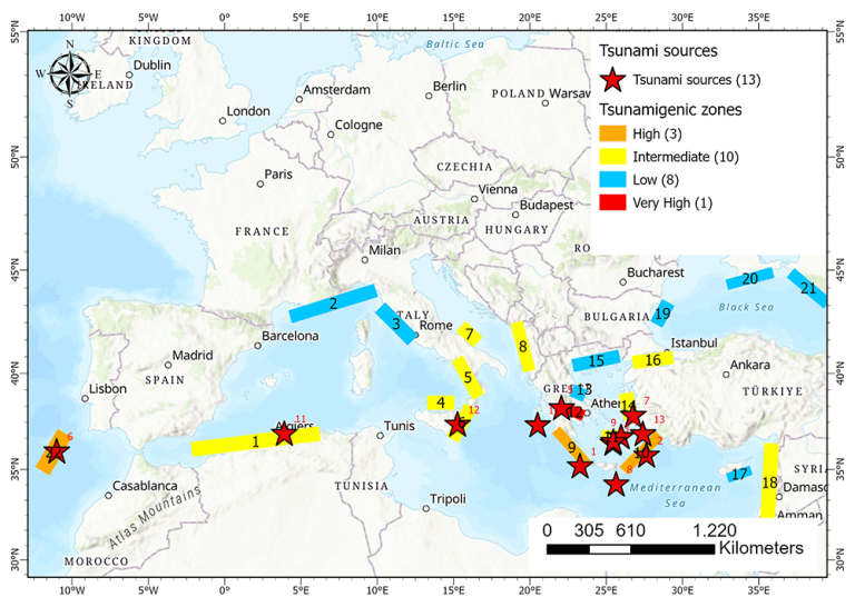 ¿Cuáles son los países de Europa con más riesgo de tsunami? | Eltiempo.es