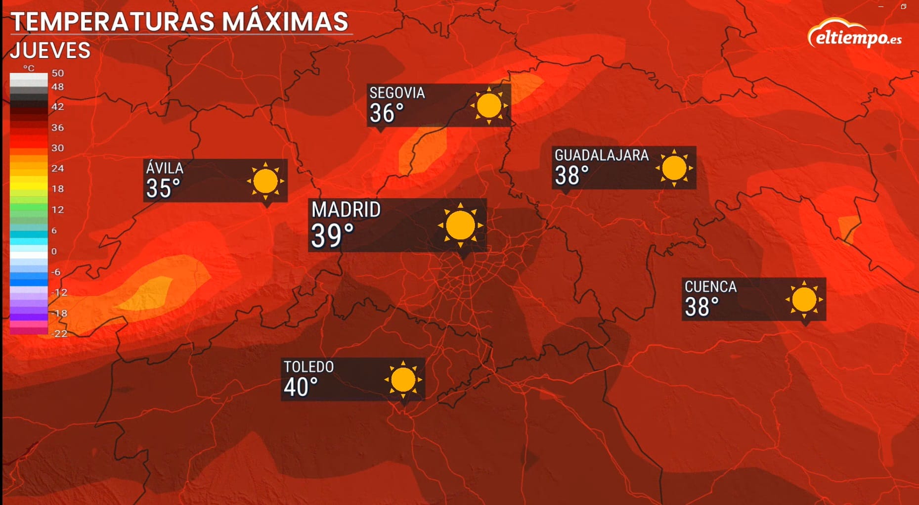 Ola de calor en Madrid: ¿hasta cuándo este calor insoportable ...