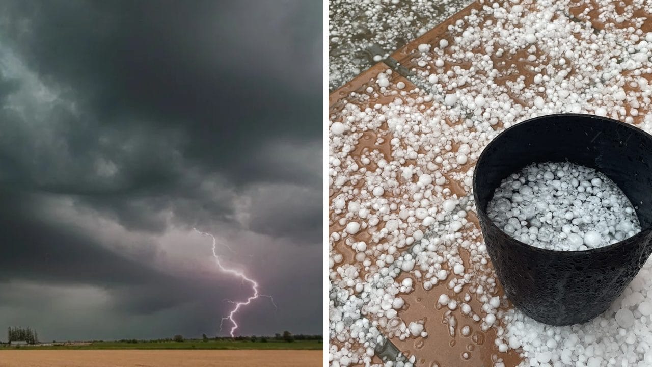 ¡Cuidado! Previsión de tormentas eléctricas, granizo y reventones en ...