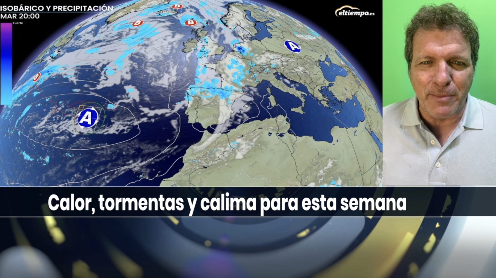 Semana de DANA con tormentas muy fuertes y alivio térmico | Eltiempo.es