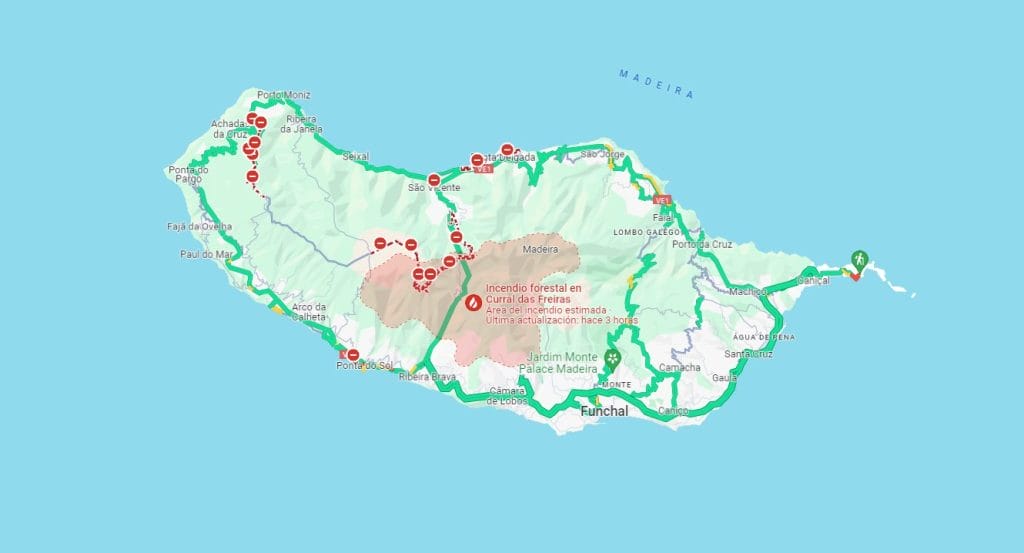 El incendio de Madeira amenaza nuevas zonas tras una semana de combate ...