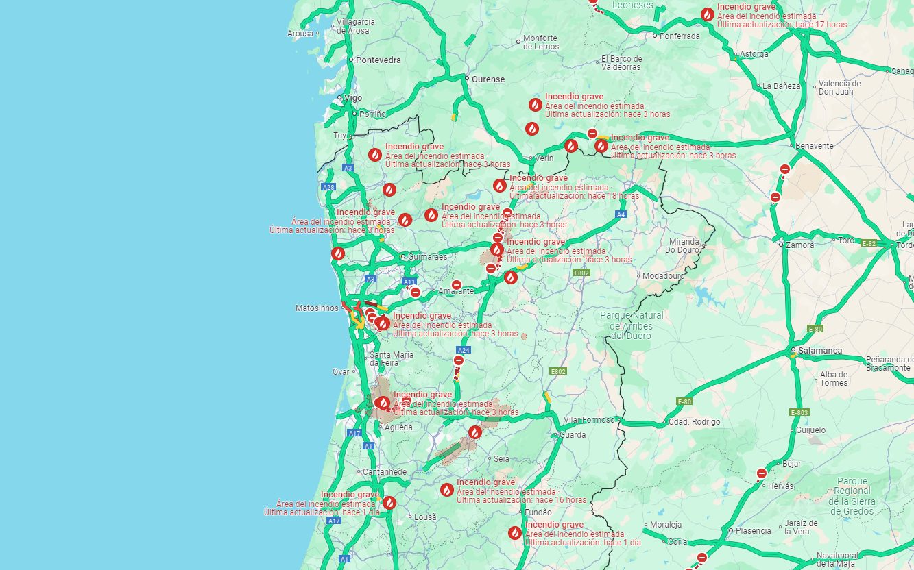 Última hora incendios de Portugal: más de 100 fuegos sin control ...