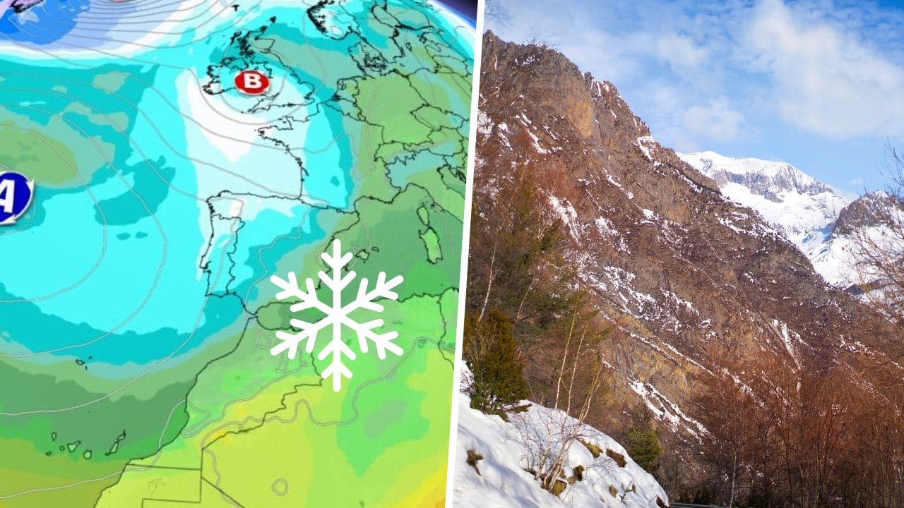 ¿Va a nevar? En estas zonas podrían caer algunos copos de nieve ...