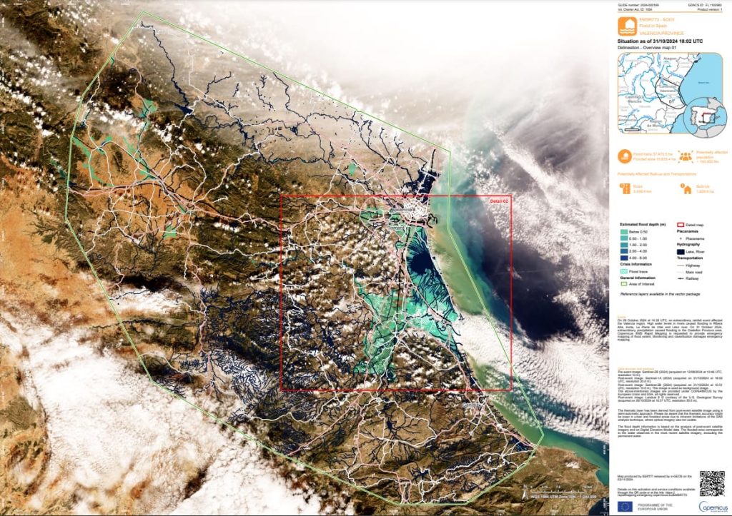 Los mapas de las inundaciones de la DANA de Valencia | Eltiempo.es