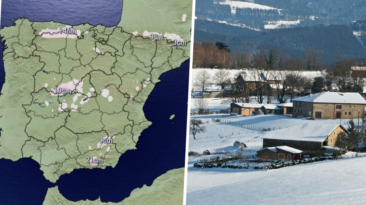 ¿Va a nevar en España? La nieve llegará a estas zonas | Eltiempo.es