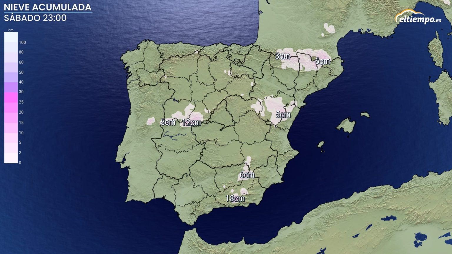 ¿Va a nevar en España? La nieve llegará a estas zonas | Eltiempo.es