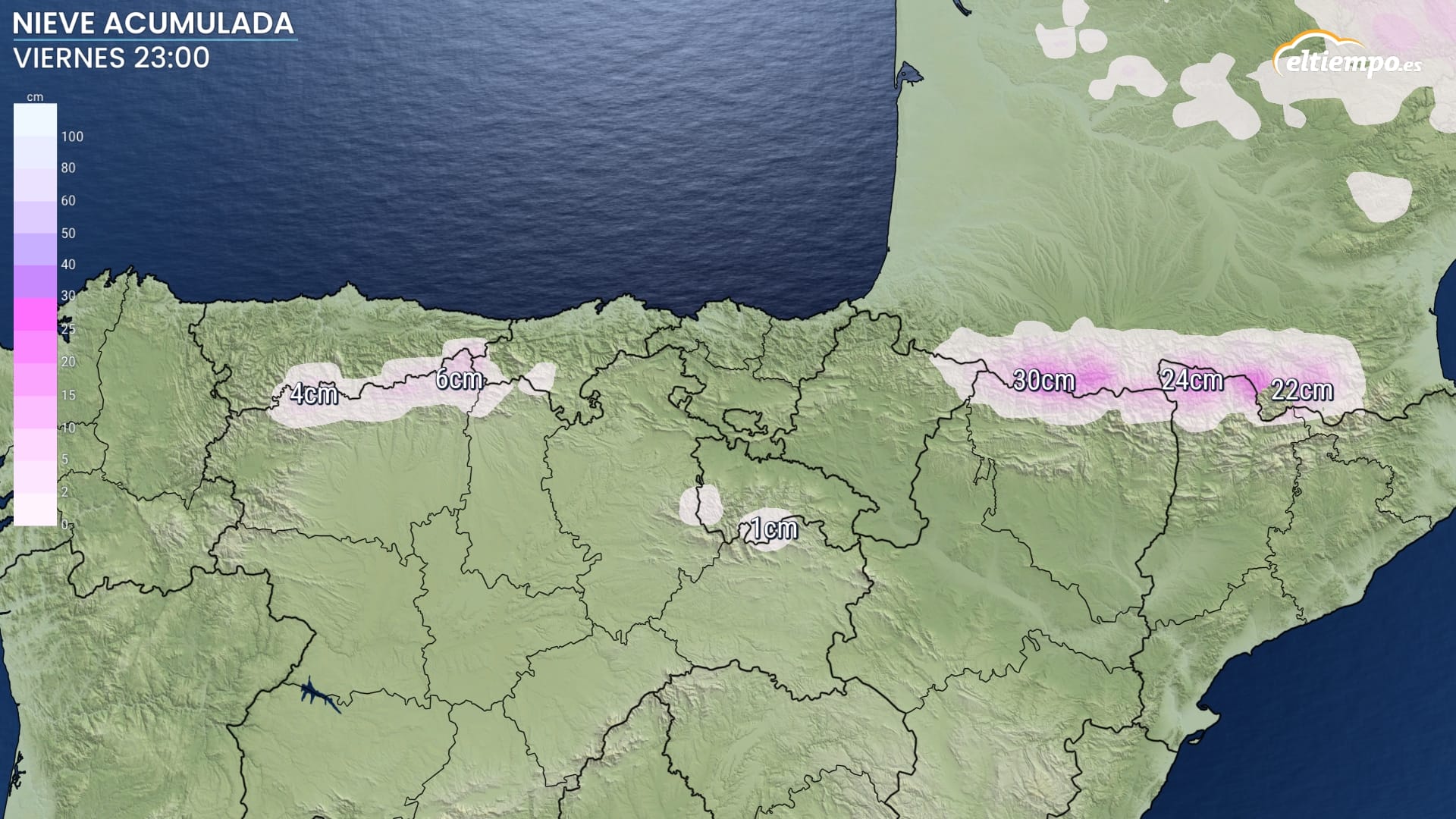 ¿Va a nevar en España? La nieve cubrirá de blanco estas zonas | Eltiempo.es