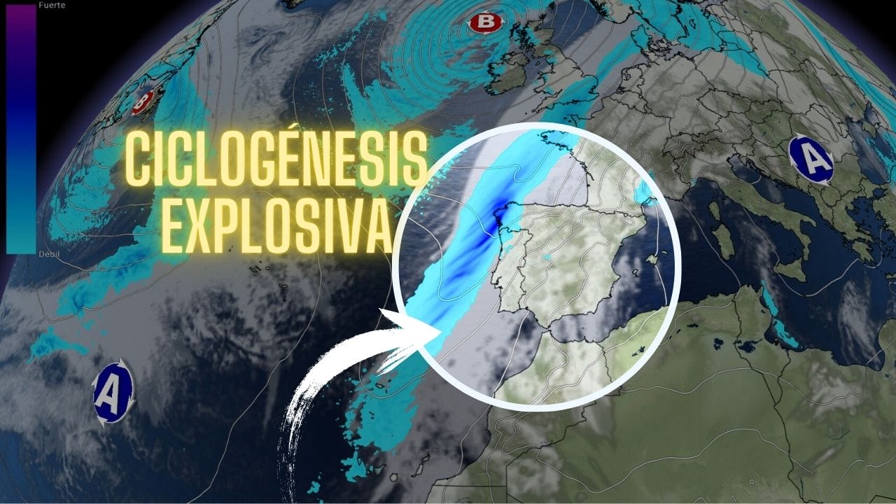 Ciclogénesis explosiva o «bombogénesis» este fin de semana: ¿Llegará a ...
