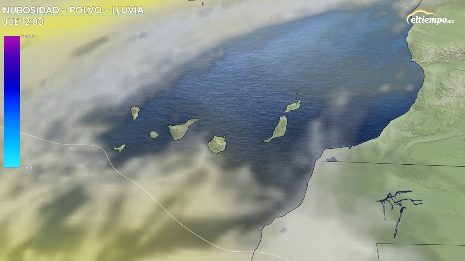 La calima invade Canarias: el polvo del Sáhara asfixia las islas ¿Hasta ...