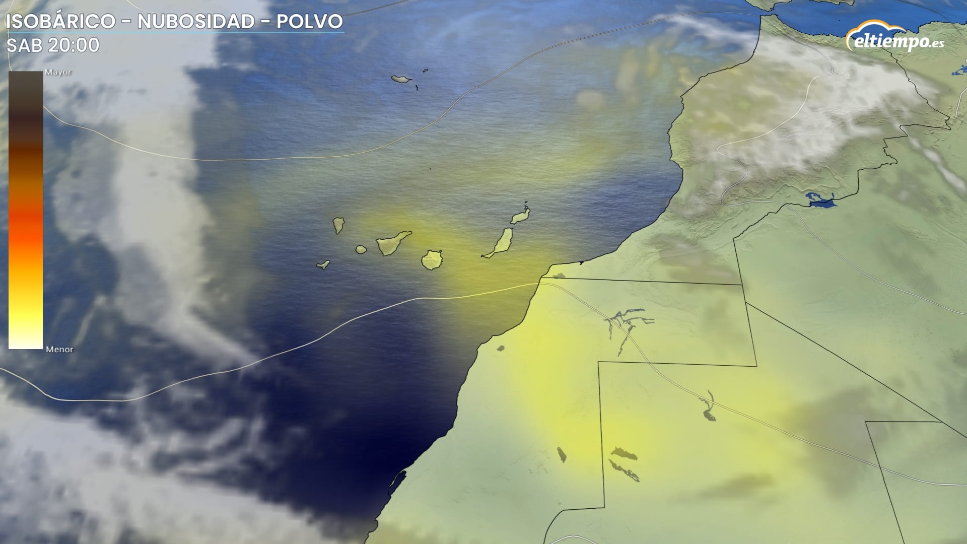 ¿Hasta cuándo la calima en Canarias? Ponemos fecha al fin de polvo ...