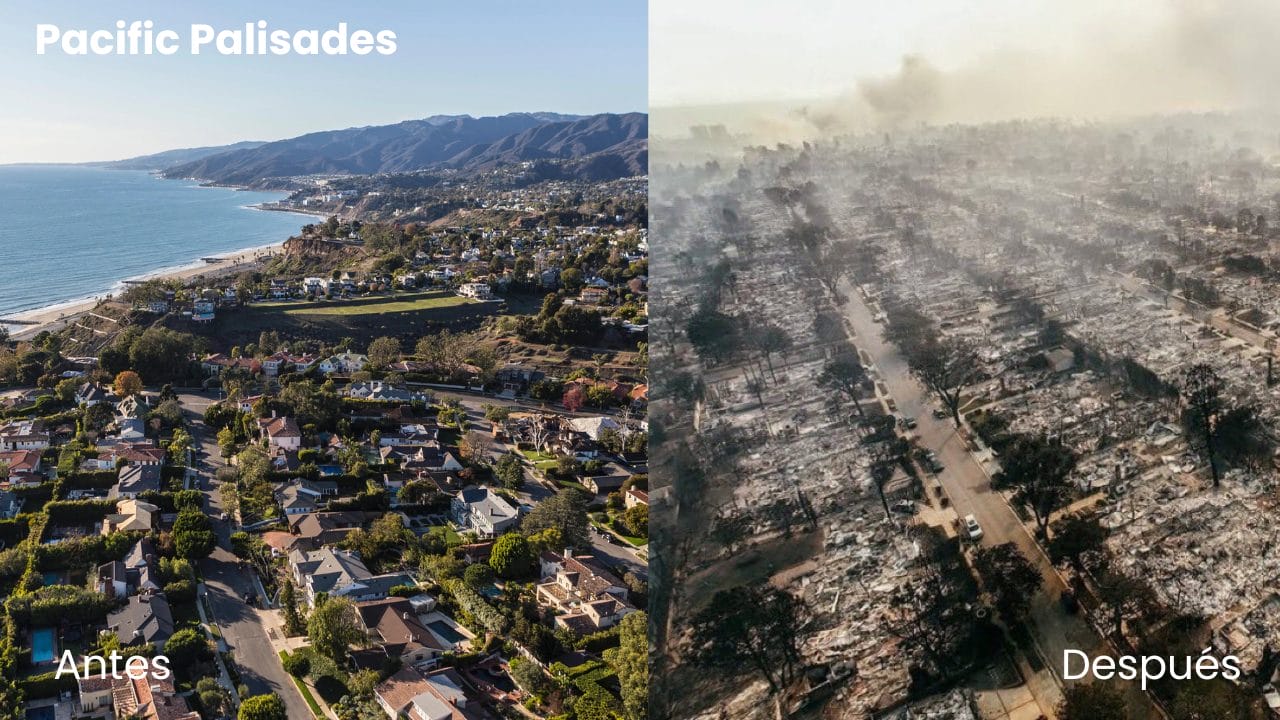 Fotos | El antes y el después de Los Ángeles y Malibú tras los ...