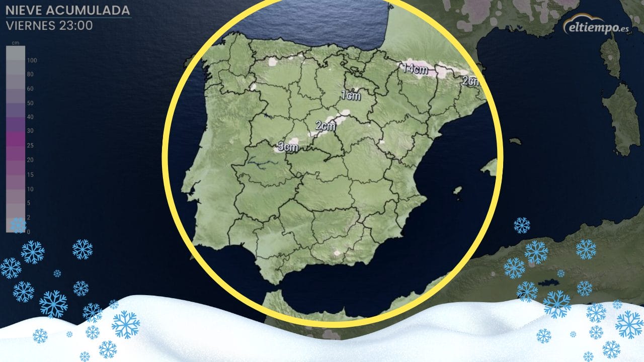 ¿Va a volver a nevar en España? Sí, pero caerá solo en estas zonas | Eltiempo.es