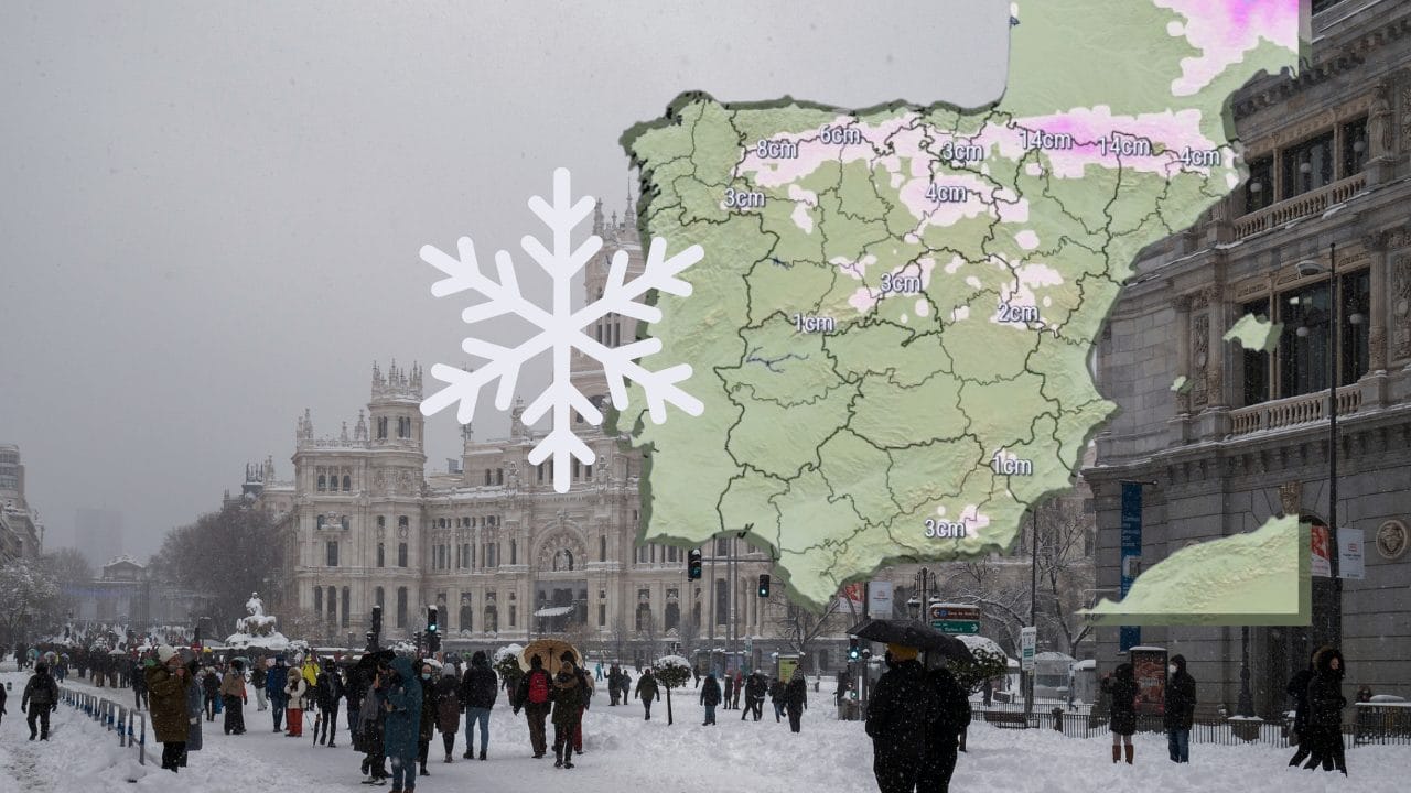 La nieve regresa a España: ya sabemos dónde va a nevar más | Eltiempo.es