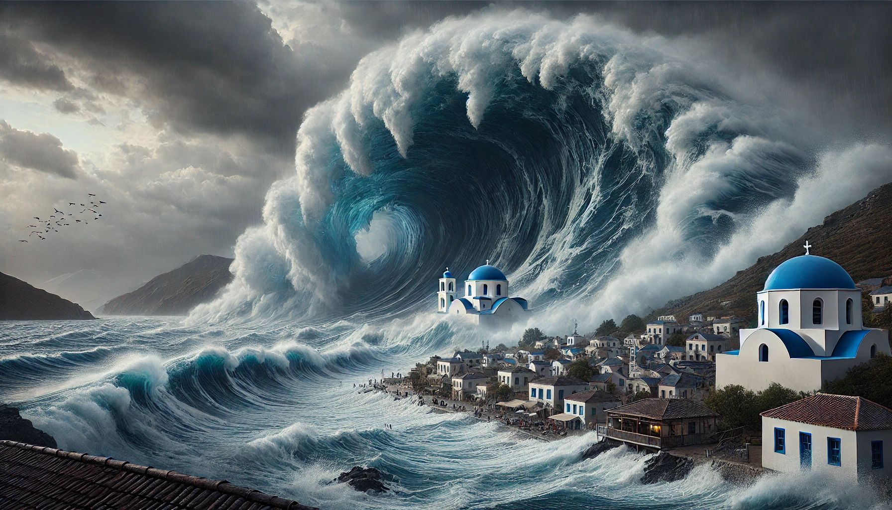 Santorini en alerta: ¿podría haber un tsunami en Grecia? Ya ocurrió en ...
