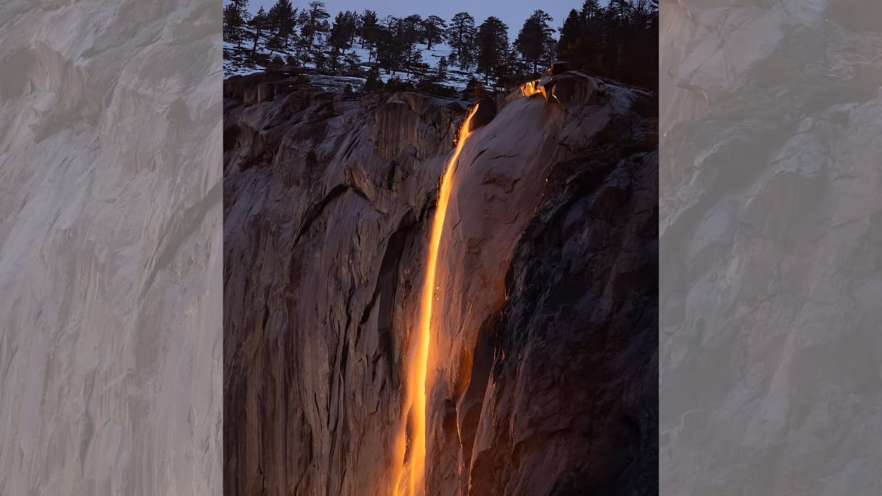 Yosemite se enciende de nuevo: la «cascada de fuego» deslumbra en 2025 ...