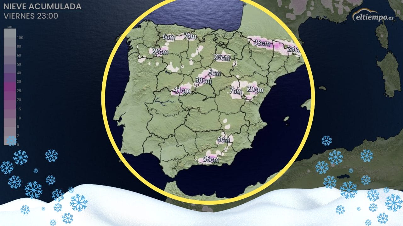 Marzo teñido de blanco: va a seguir nevando en estas zonas esta semana ...