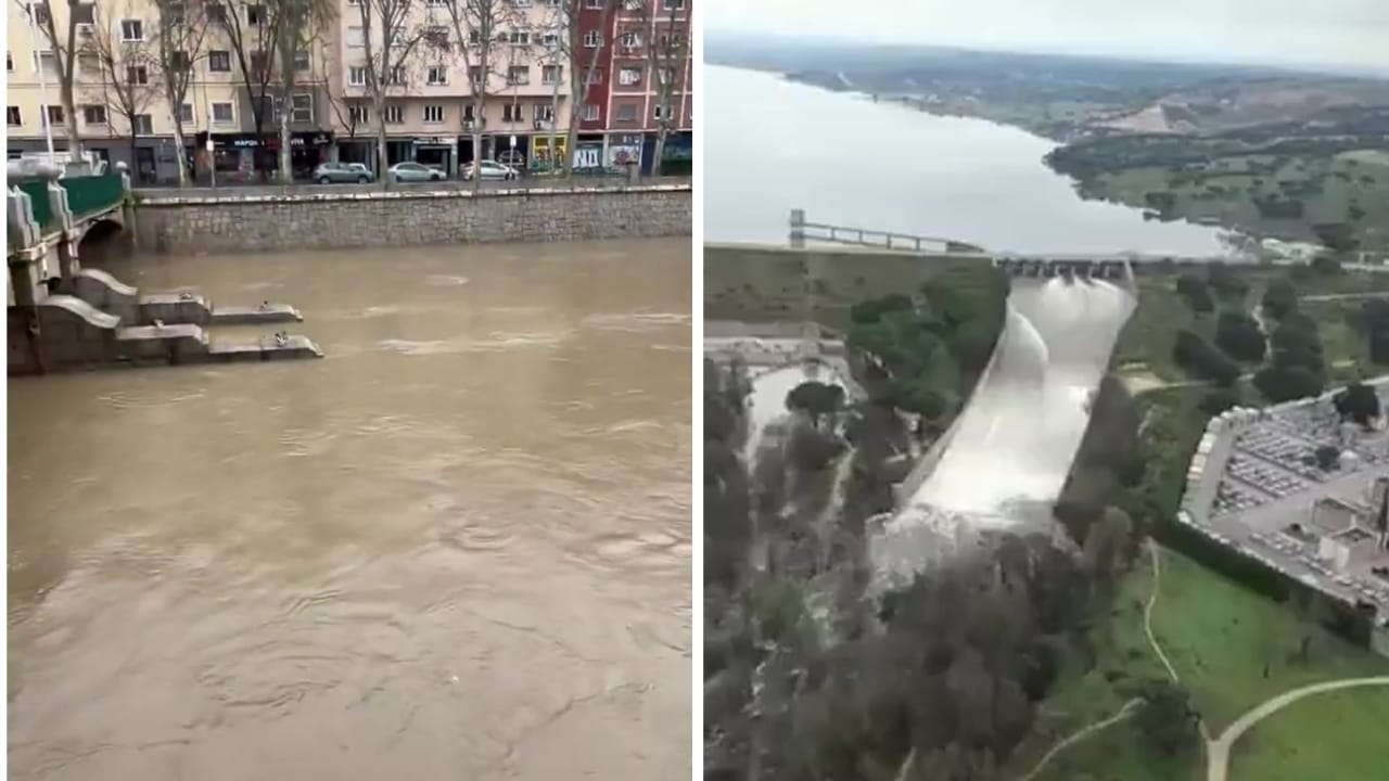 Madrid en alerta máxima: el Manzanares se desborda y corta vías clave ...