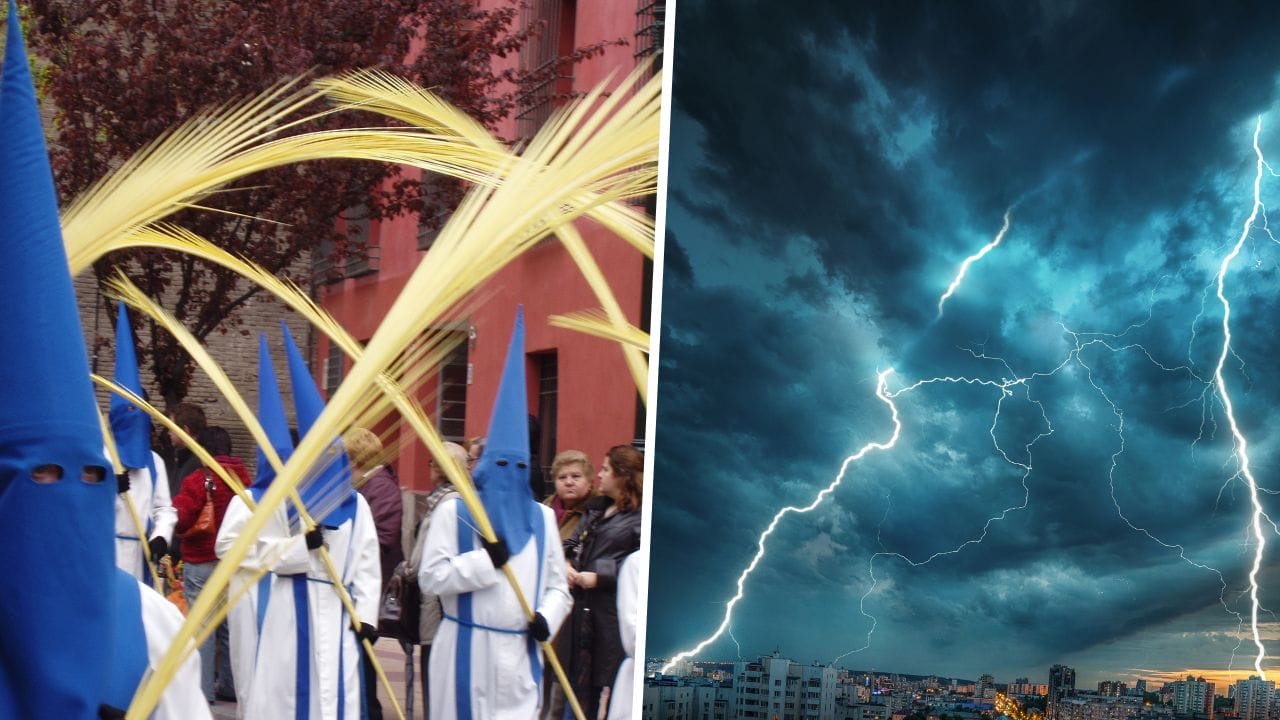 ¿Podría llover en Semana Santa? Lo que dicen los pronósticos de momento ...