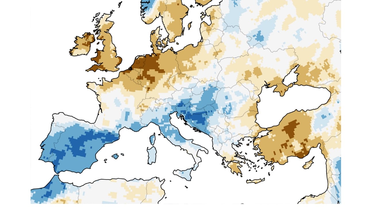 Marzo 2025 rompe esquemas: lluvias récord en España y Portugal, según ...