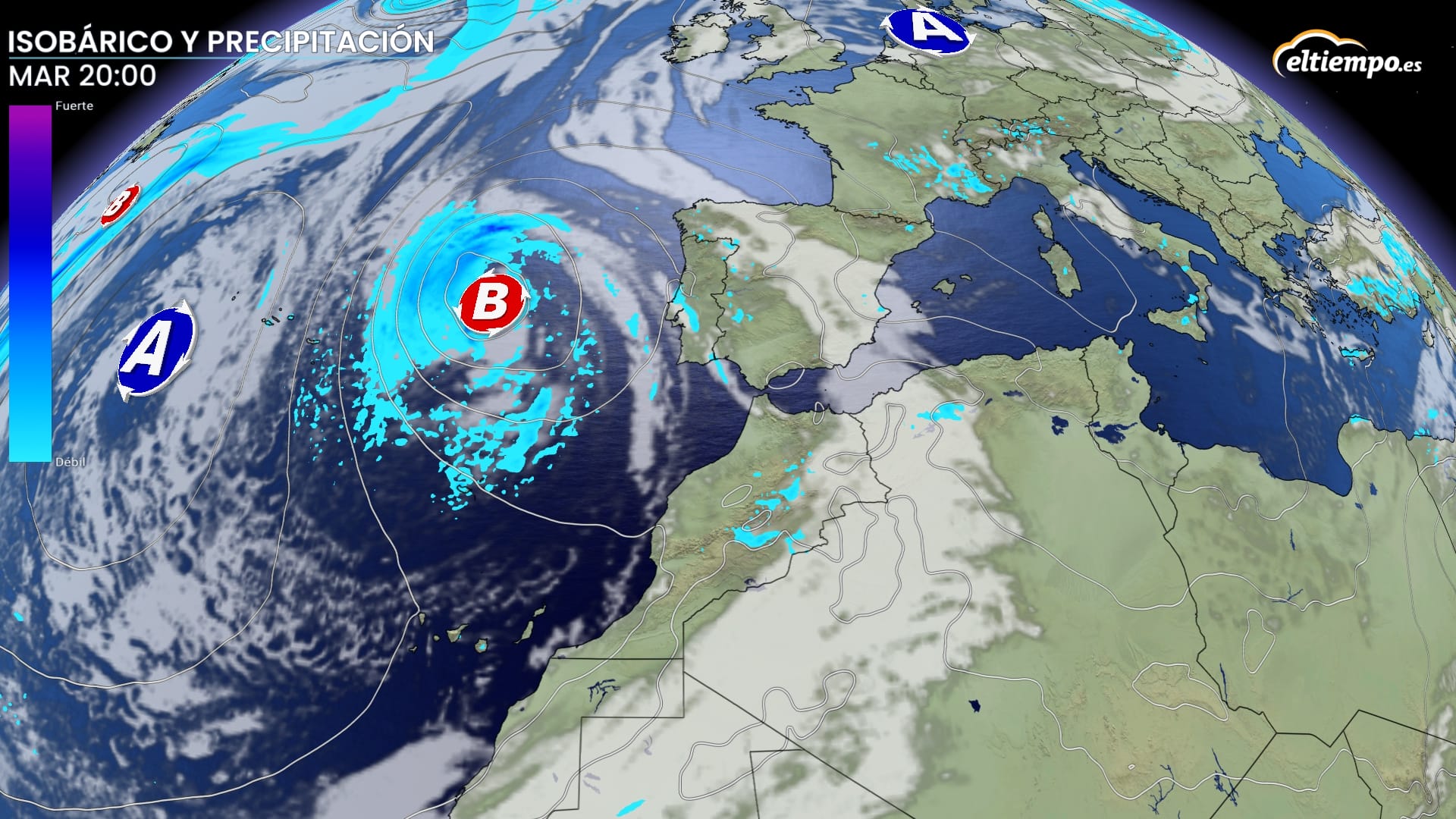 Esta es la borrasca que traerá lluvia y tormentas en el Puente de Mayo ...