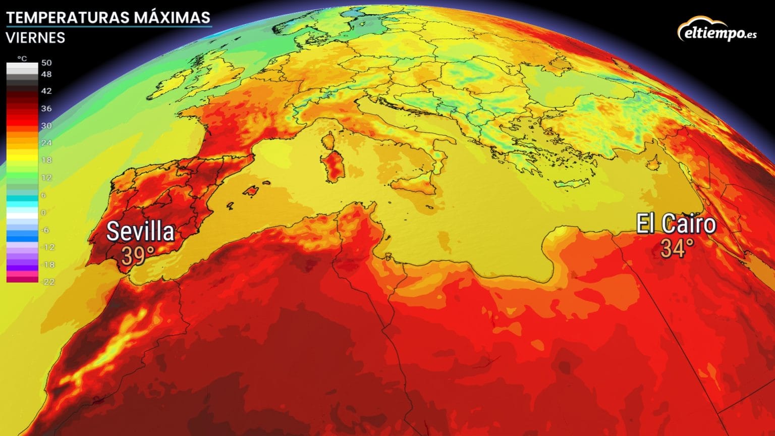 Más calor en Sevilla que en el Cairo: las razones del calor de 40ºC con ...