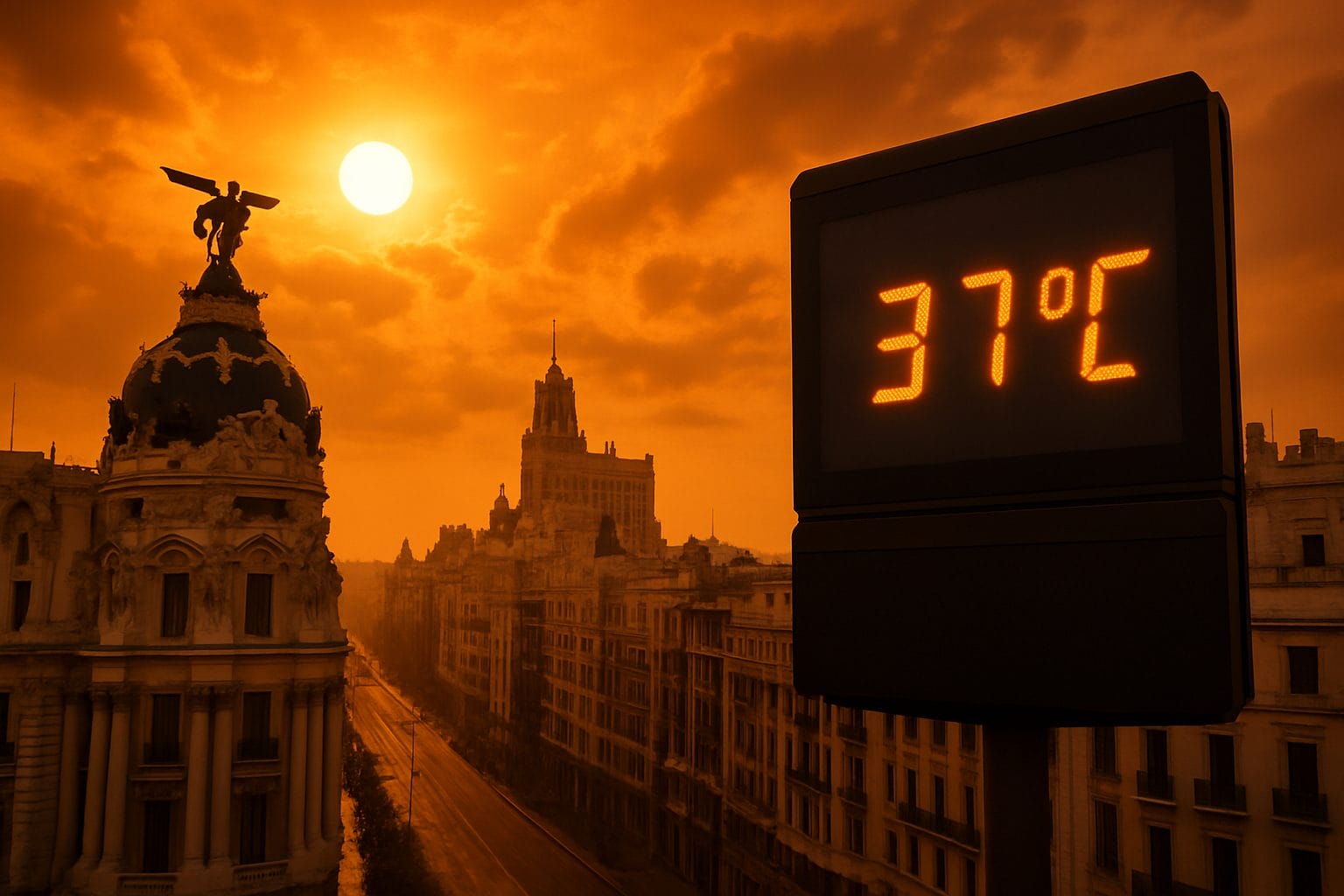 ¿Vamos a tener una ola de calor en Madrid? Los termómetros se ...