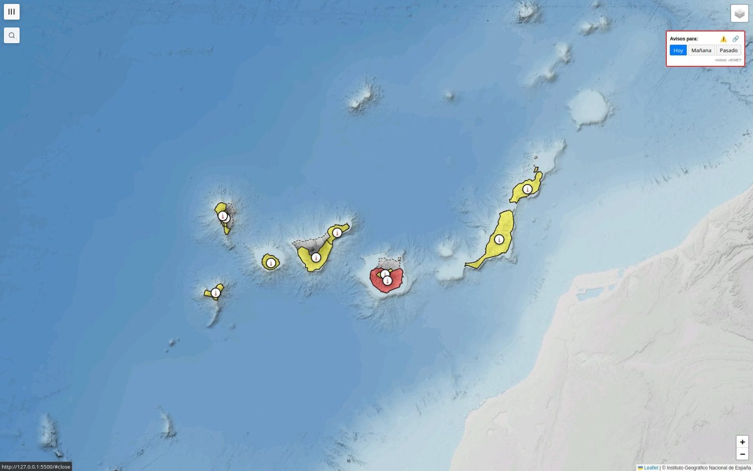 Aviso rojo en Gran Canaria: el calor de más de 40ºC llega a las islas ...