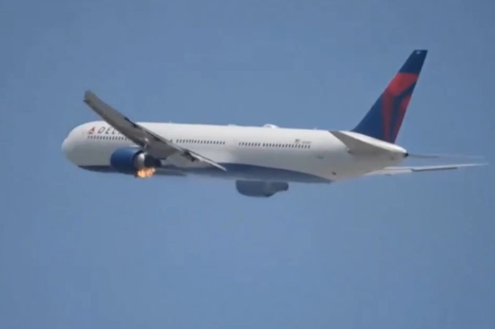 Incendio del motor en pleno vuelo: un Delta con rumbo a Atlanta regresa ...