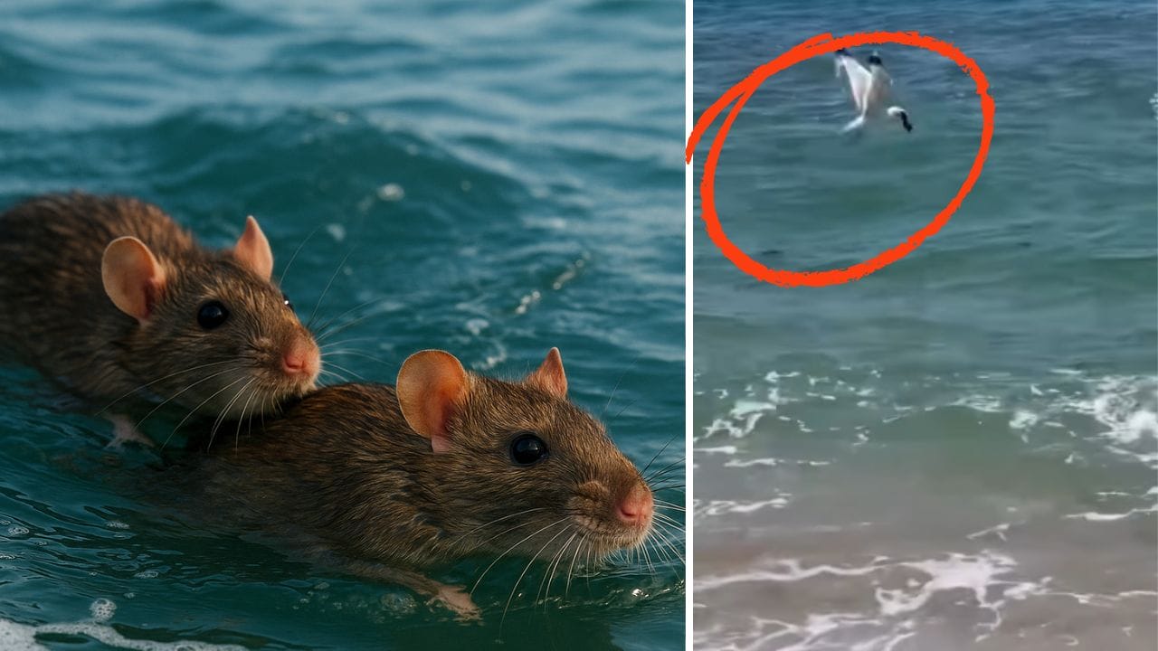 Ratas en las playas de Badalona tras las lluvias: preocupación entre ...