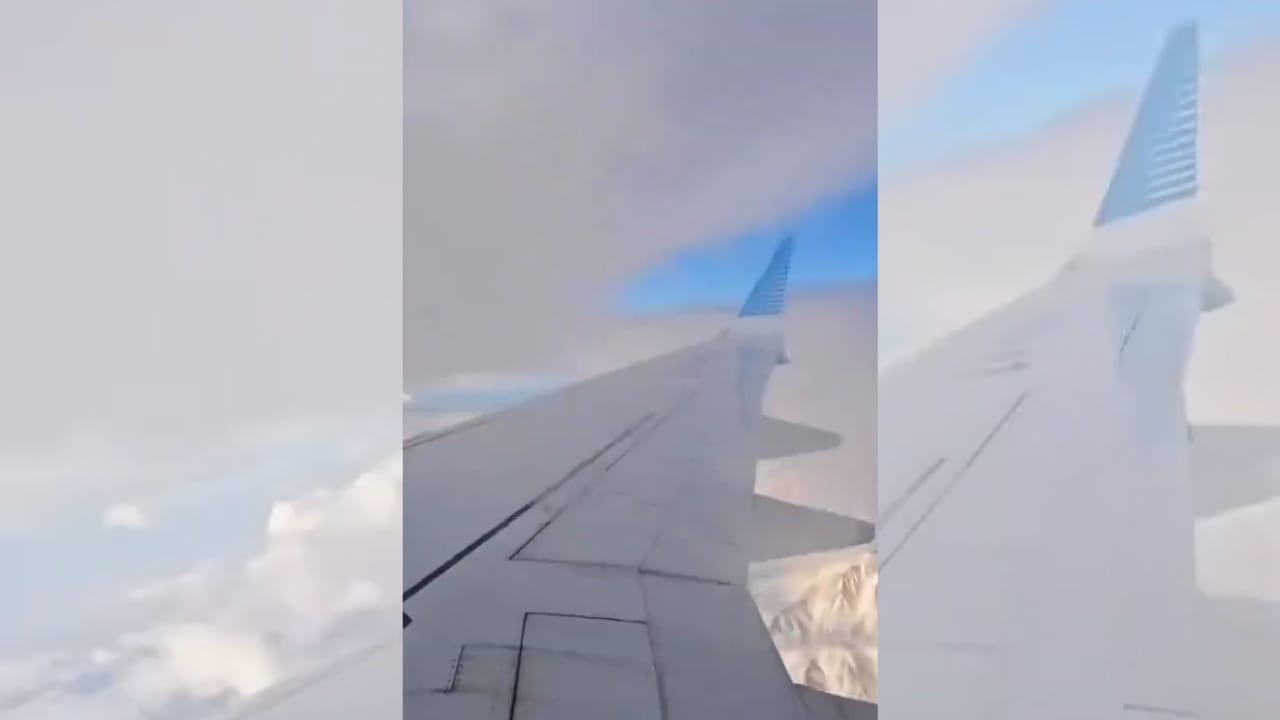 Tensión en el aire: un vídeo viral muestra una turbulencia extrema sobre los Andes | Eltiempo.es
