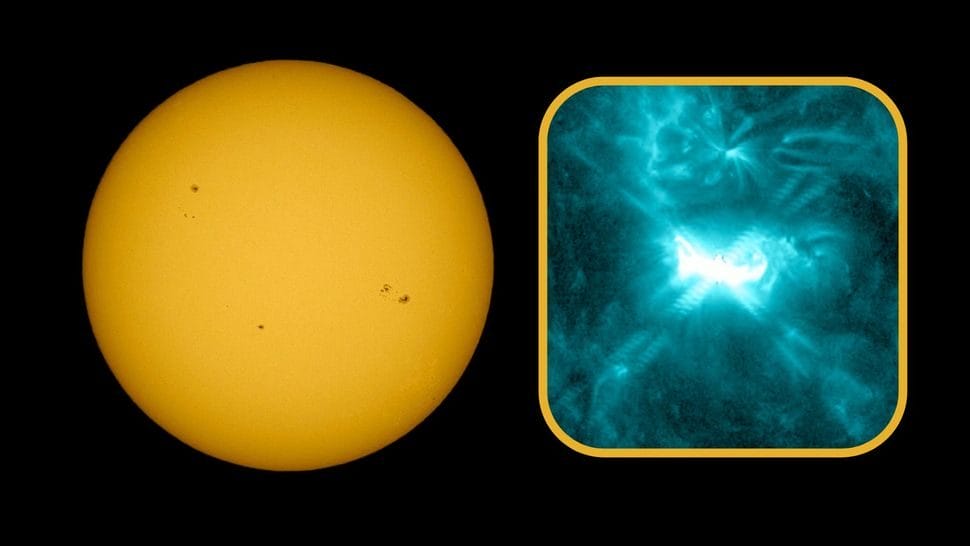 Tres potentes llamaradas solares en menos de un día reactivan al Sol ...