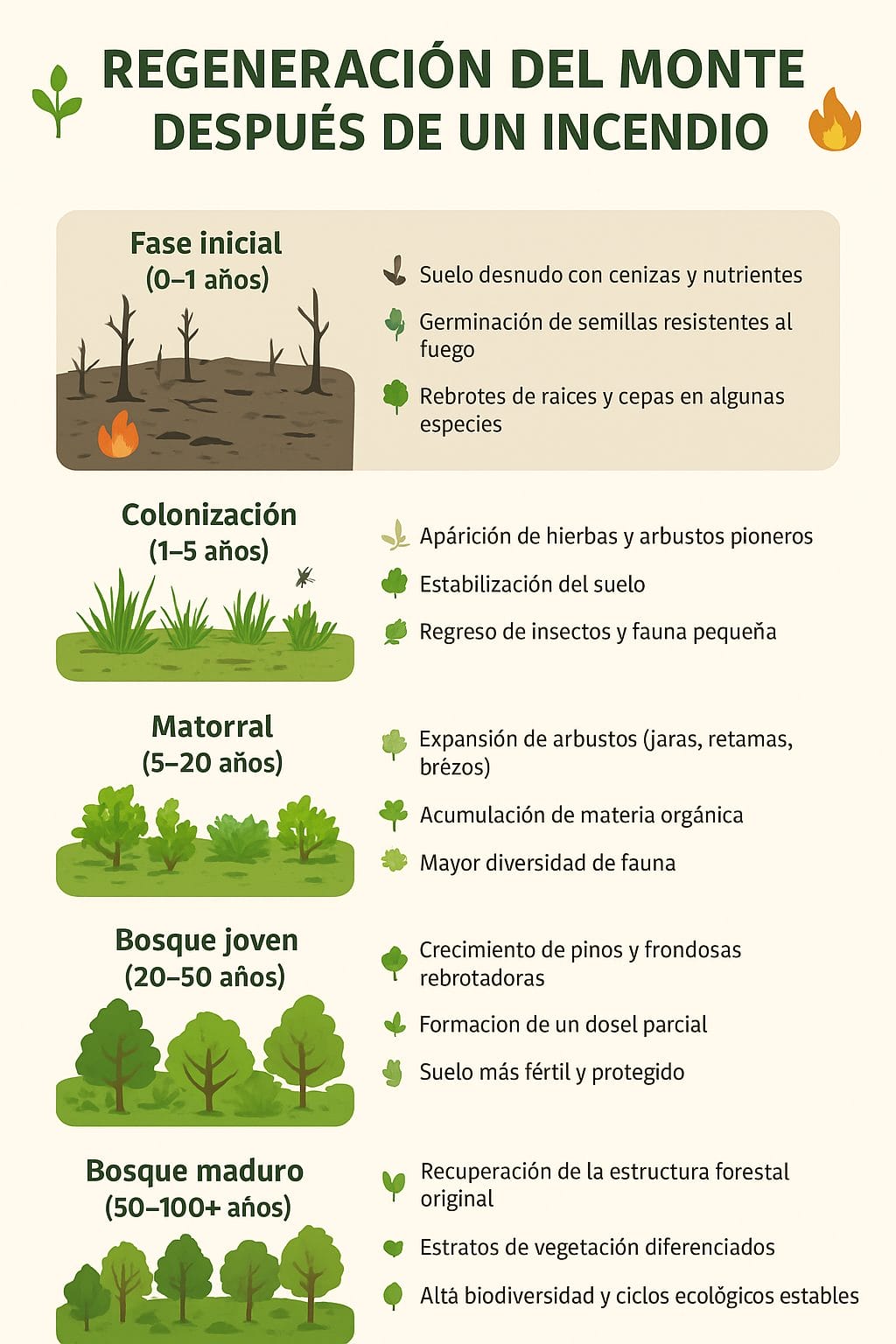 Después de un gran incendio: ¿qué les espera a nuestros bosques ...