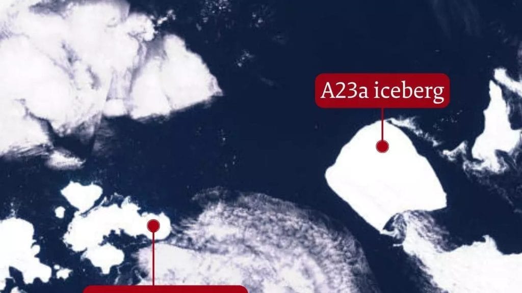El iceberg A23a encara su «desaparición» tras casi cuatro décadas a la ...