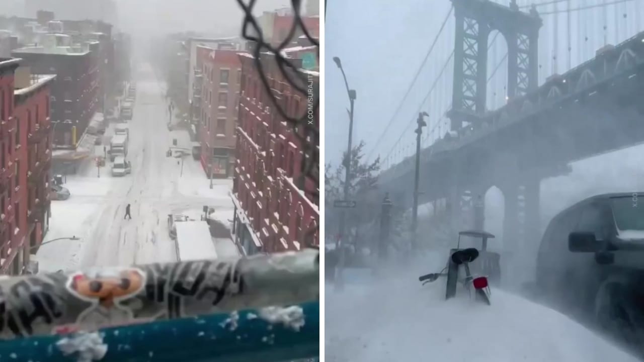 La histórica tormenta invernal Fern congela Estados Unidos: nieve ...