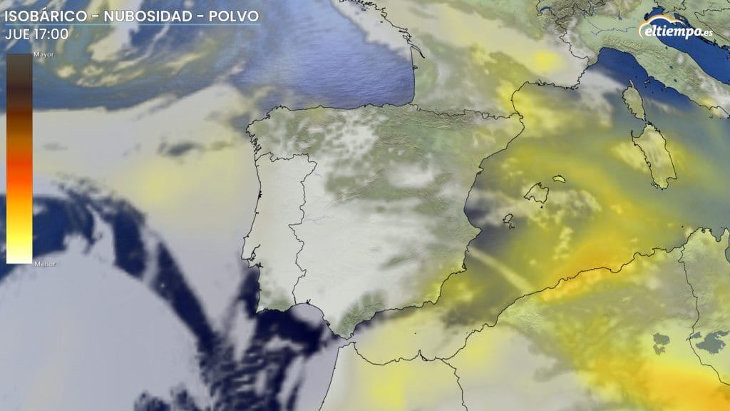 Lluvia de barro en España: la calima convierte las tormentas en un ...